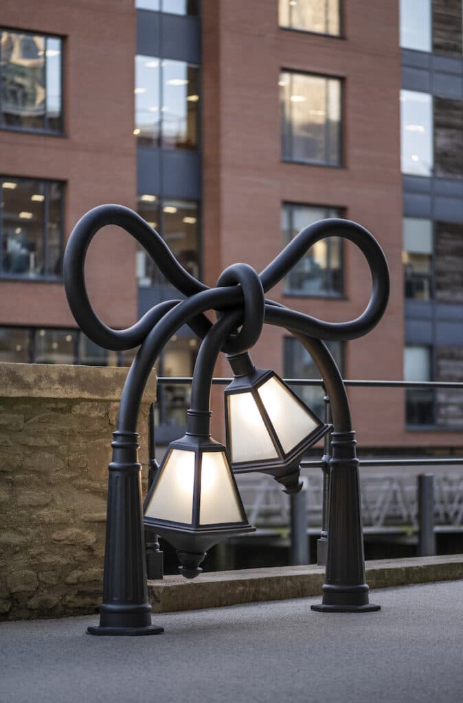 Artist Challenges Perceptions with Twisted Urban Sculptures