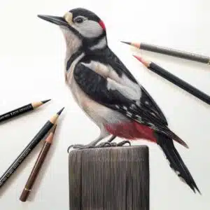 Artist Creates Incredibly Realistic Bird Drawings in Colored Pencil