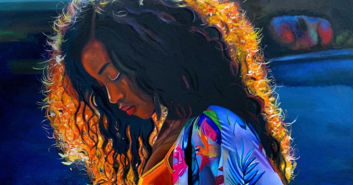 Partially Blind Artist Ed Urena Finds Solace in Painting