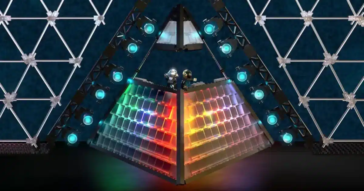 Daft Punk’s Pyramid Stage is Turned into a LEGO Ideas Project