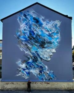 Expressive Murals Capture the Colorful Chaos of Life