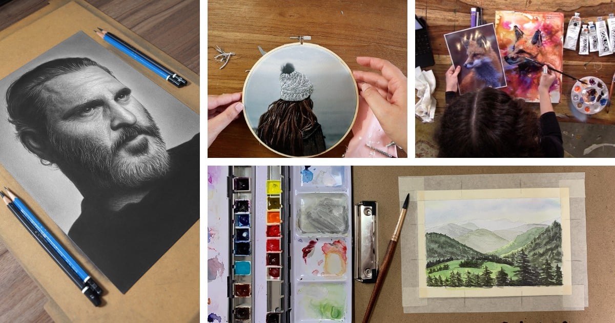 Gift Creativity With These Online Art Classes