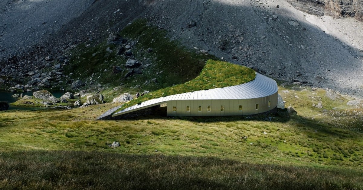 Snøhetta Designs Cozy Mountain Refuge for Hikers in the Pyrenees