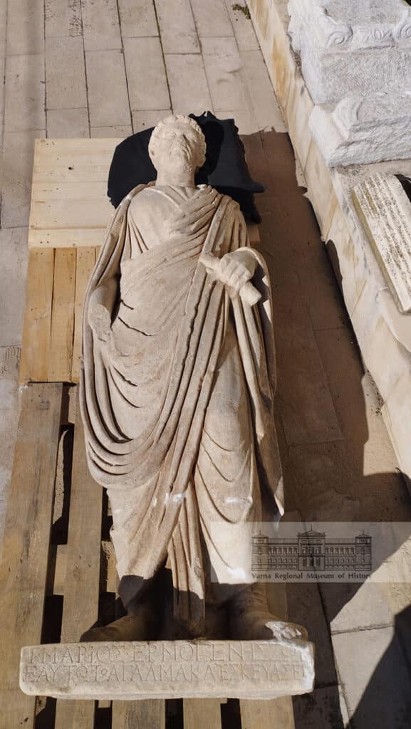 1,700-Year-Old Roman Statue Unearthed in Near-Perfect Condition