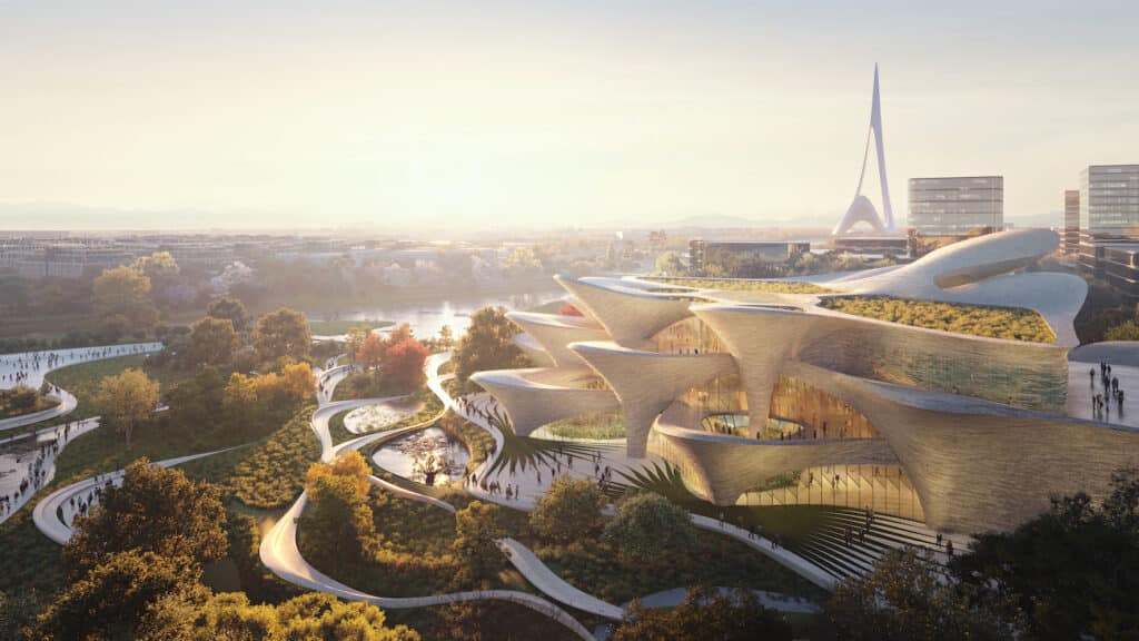 Zaha Hadid Architects Unveils Plans for the Alisher Navoi Centre