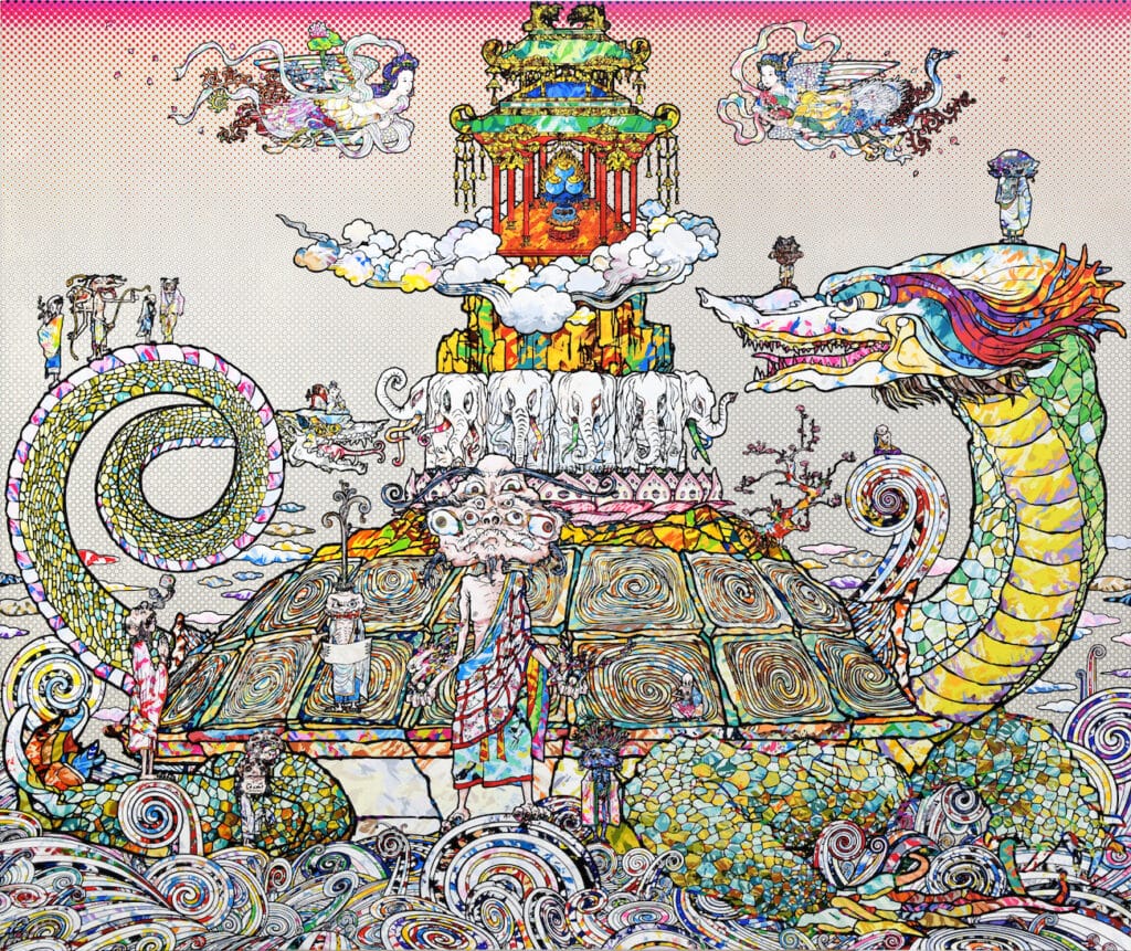 Takashi Murakami's Gagosian Exhibition Reinterprets Art History