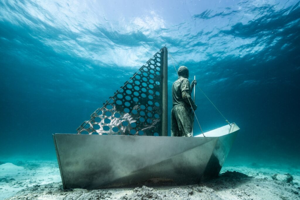 Underwater Sculptures in Grenada Act as Artificial Reefs While Sending ...