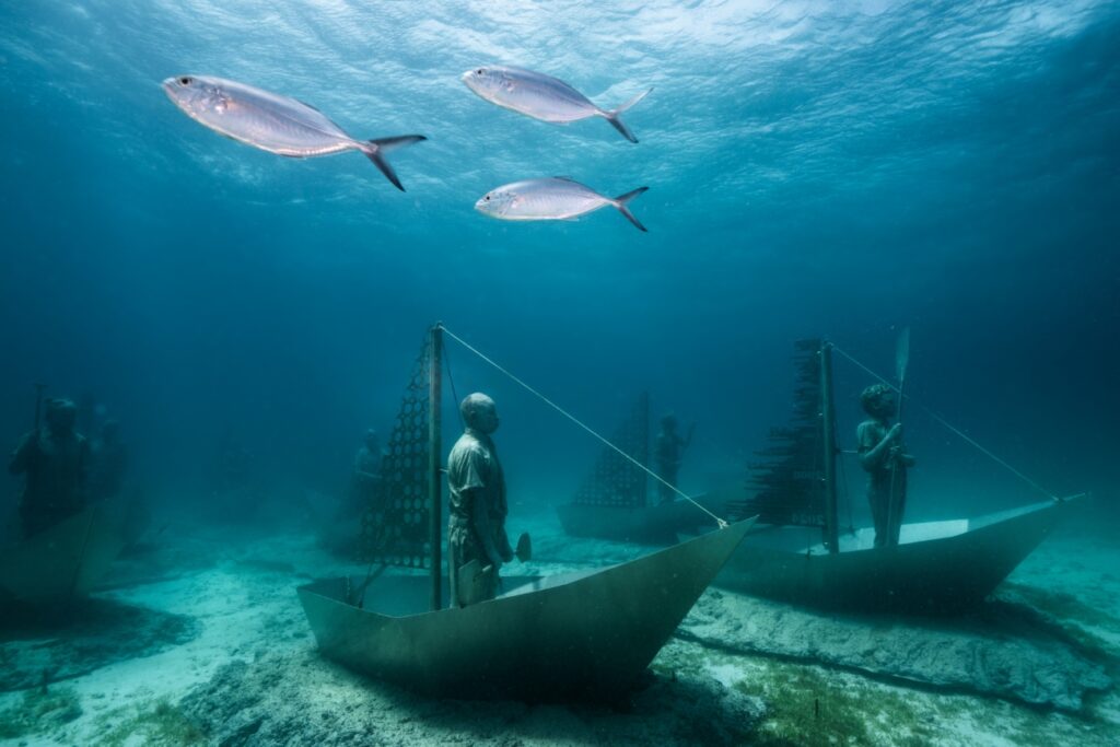 Underwater Sculptures in Grenada Act as Artificial Reefs While Sending ...
