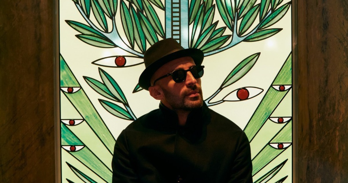 Street Artist JR Designs Train Carriage for the Orient Express