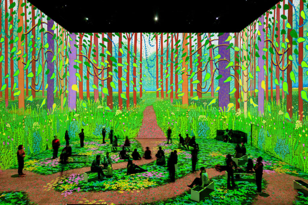 New David Hockney Exhibit is Immersive and Unprecedented