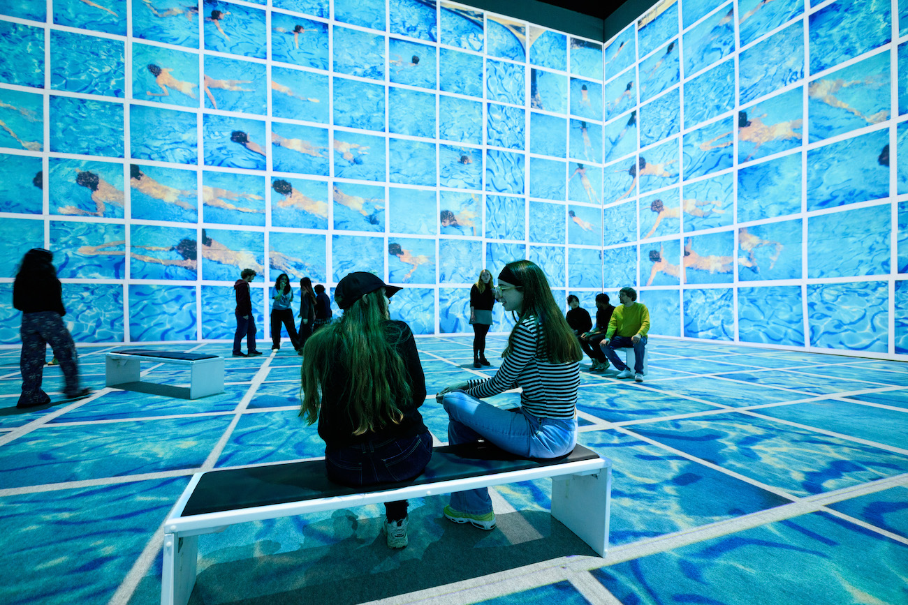 Immersive David Hockney Exhibition Presents Colorful And Intimate