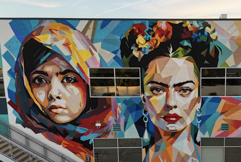 Artist Celebrates the Human Spirit Through Vibrant Murals