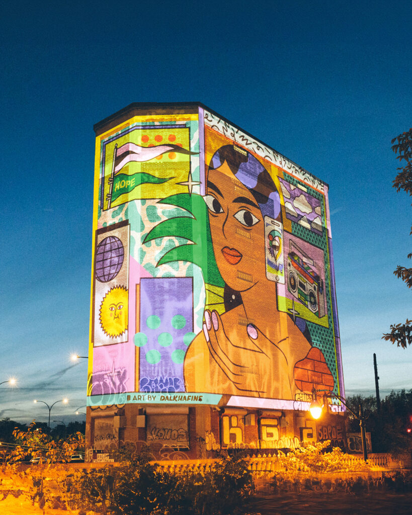 Multidisciplinary Artist's Bold Illustrations Embody Positivity