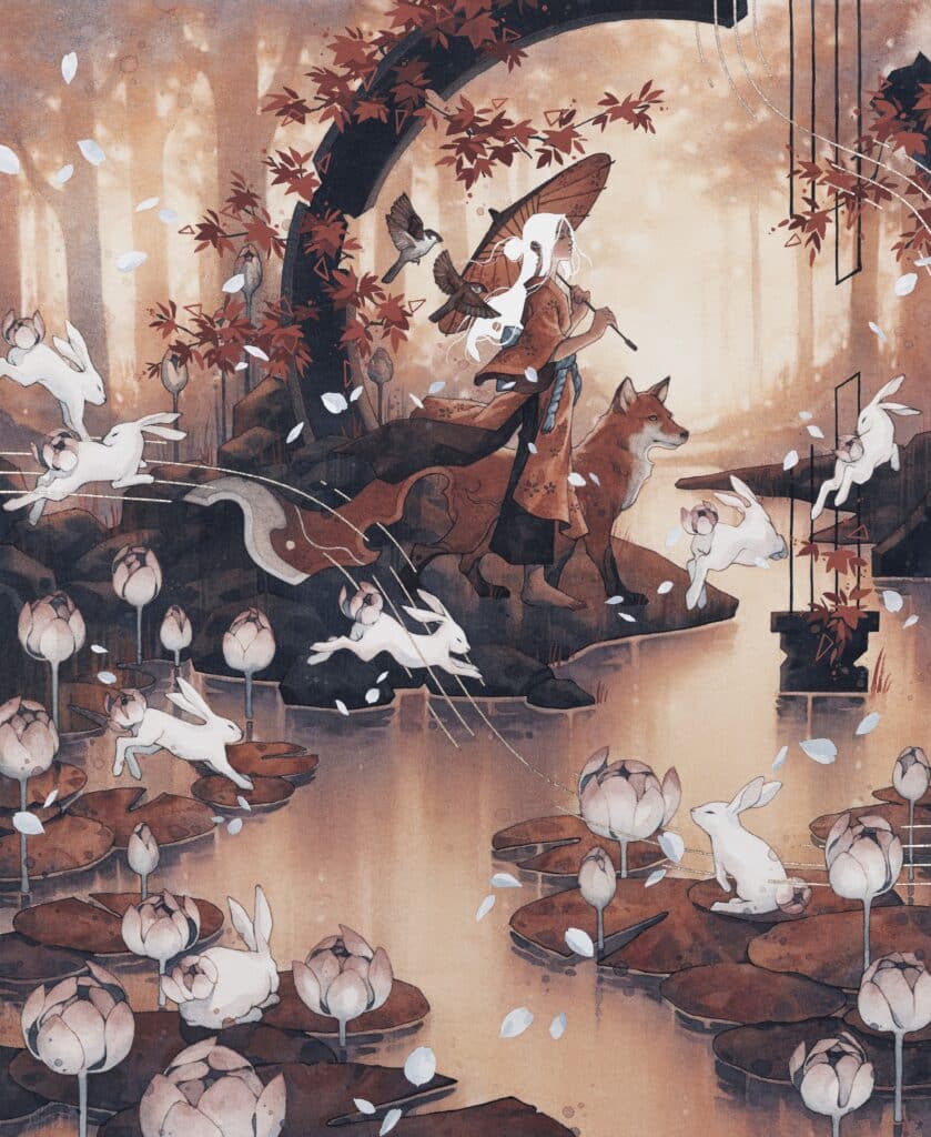 Watercolor Artist Creates Dreamscapes with Meticulous Detail