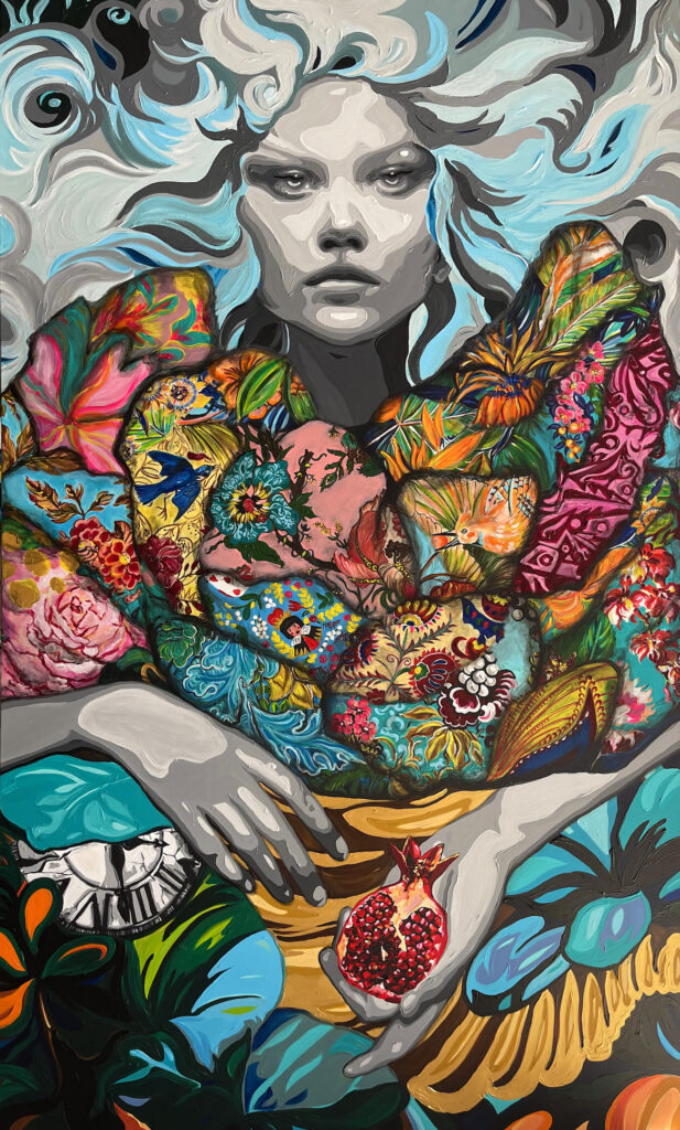 Vibrant Paintings Reimagine Greek Goddesses Into Complex Symbols of ...
