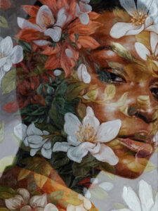 Artist Paints Floral Portraiture That Celebrates Life’s Continuity