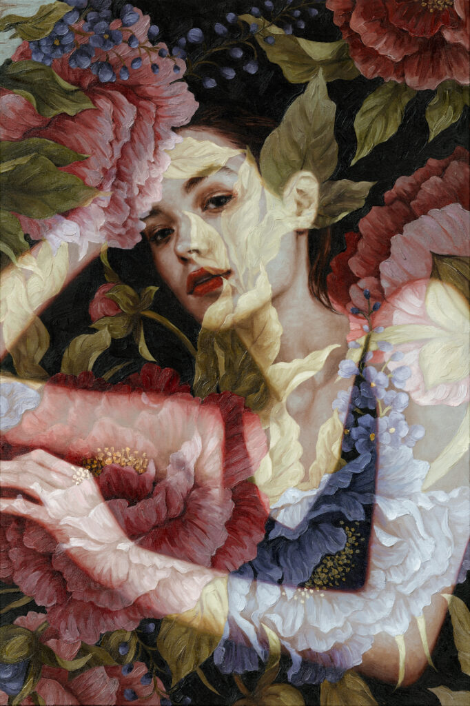 Artist Paints Floral Portraiture That Celebrates Life’s Continuity ...