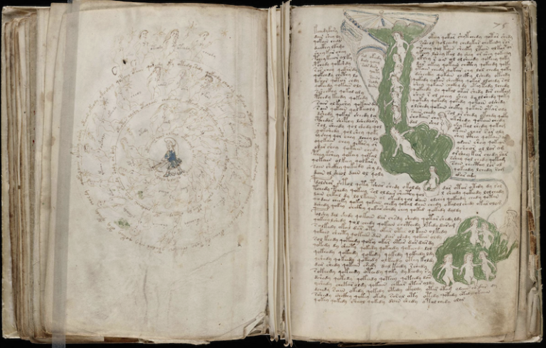 The Undecipherable Script of the 15th-Century Voynich Manuscript