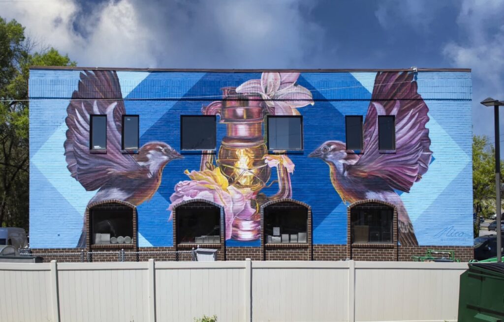 Artist In the Process of Going Deaf Creates Murals of Resilience