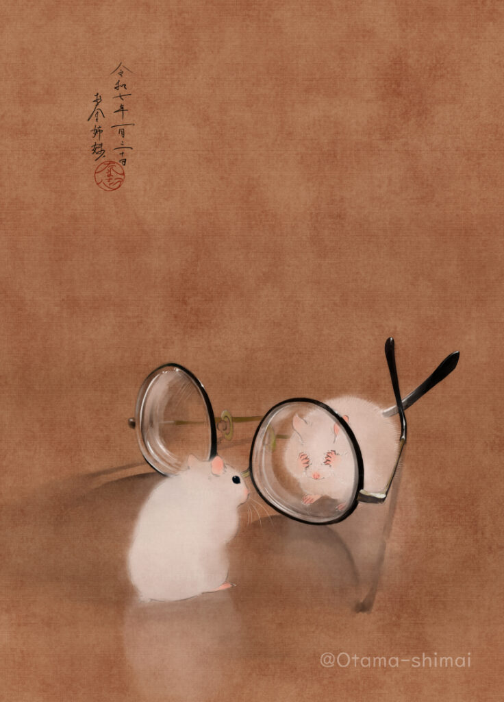 Artist Creates Adorable Hamster Illustrations Inspired by Traditional ...