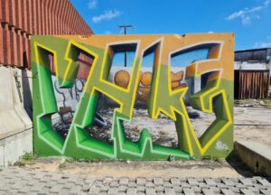 Graffiti Artist Vile Creates 3D Illusion Art on Flat Cement Surfaces