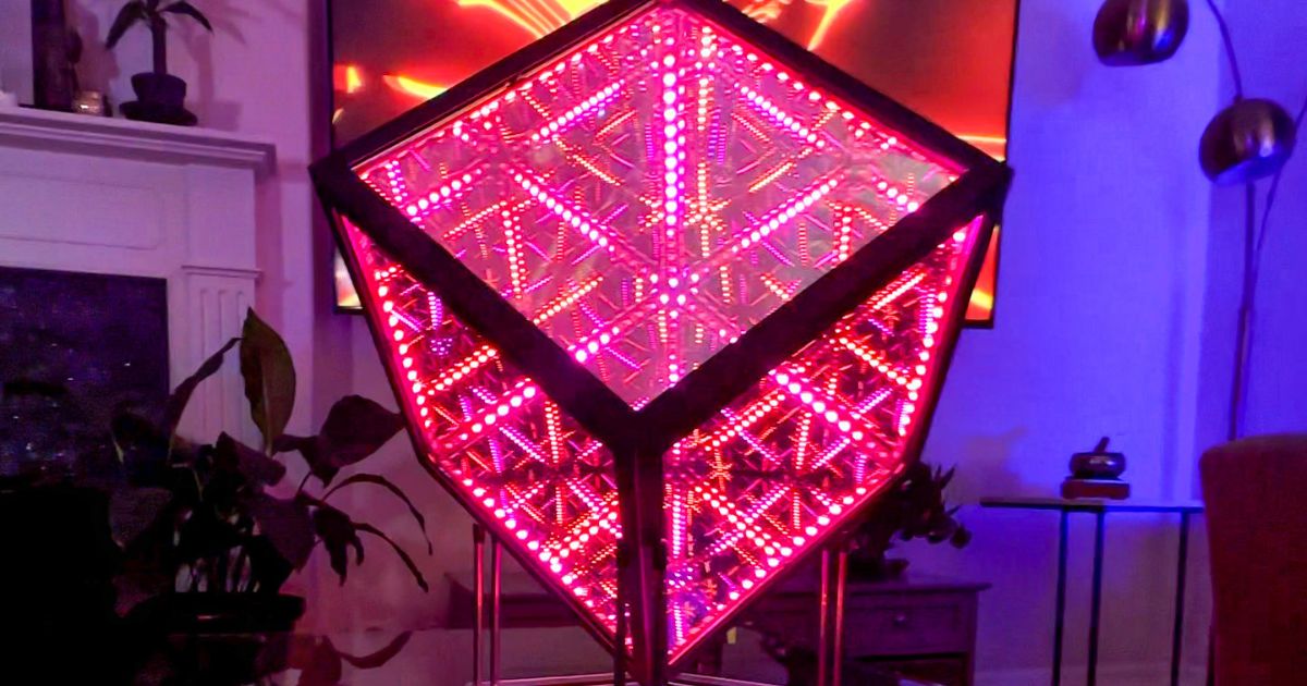 Upgraded LED Light Cube Brings Futuristic Art Into Your Home