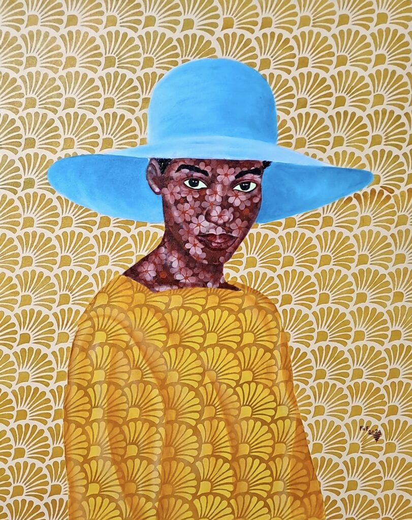 Artist Creates Floral Portraits to Explore Pan-African Identity