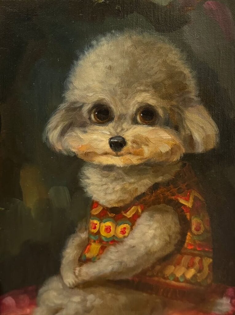 Oil Paintings of Animals Doing Human Things Add a Hilarious Twist to a ...