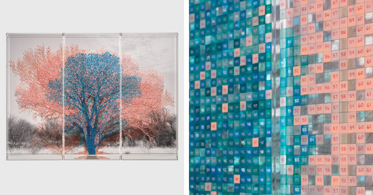 Charles Gaines Conceptual Art Applies Order to Trees