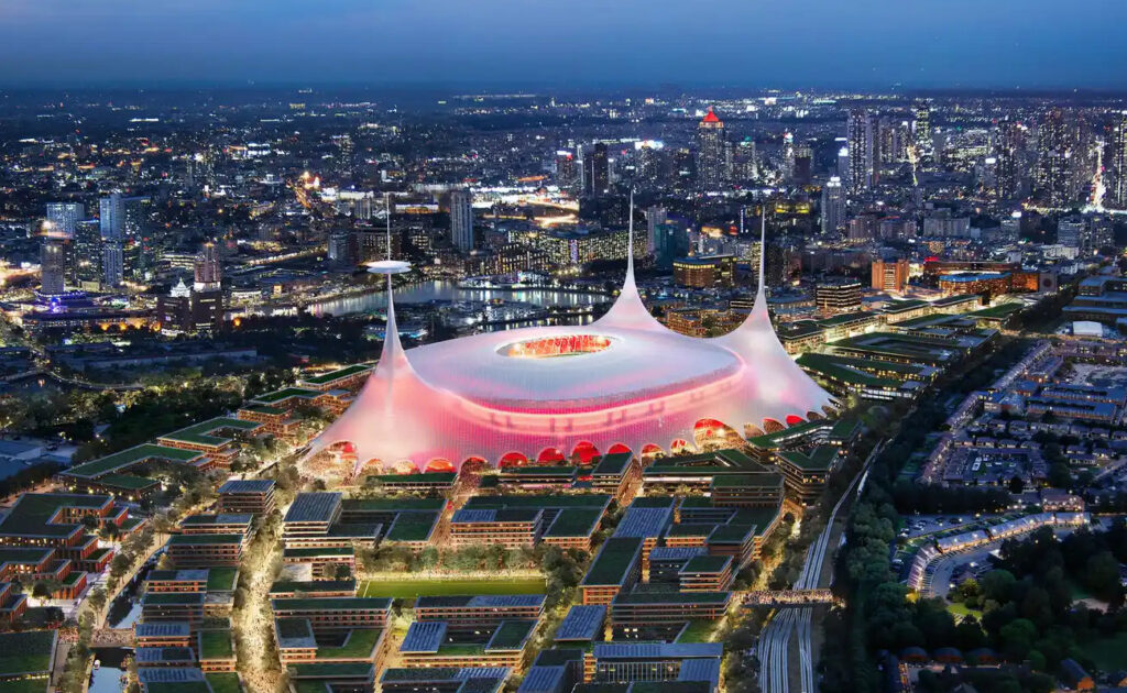 Foster + Partners Unveil Plans for New Manchester United Stadium