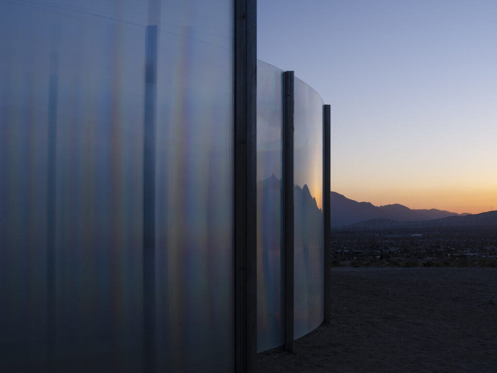Iridescent Installation Catches the Shifting Light of the Californian ...