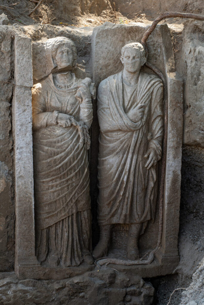 Nearly Life-Sized Relief Sculptures in Exceptional Condition Discovered ...