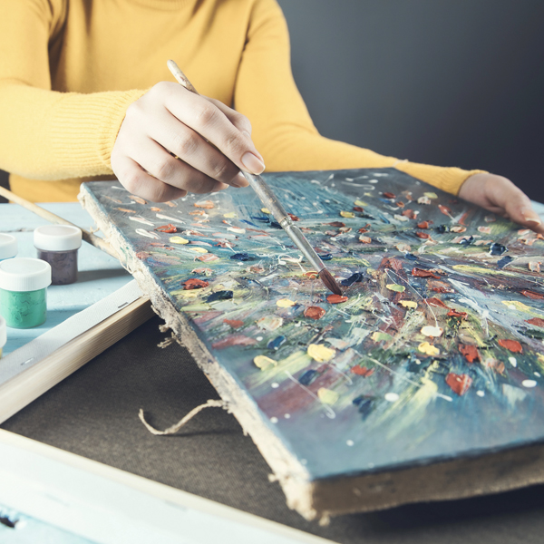 Fluid Art: How to Start Acrylic Pouring & Create Abstract Paintings