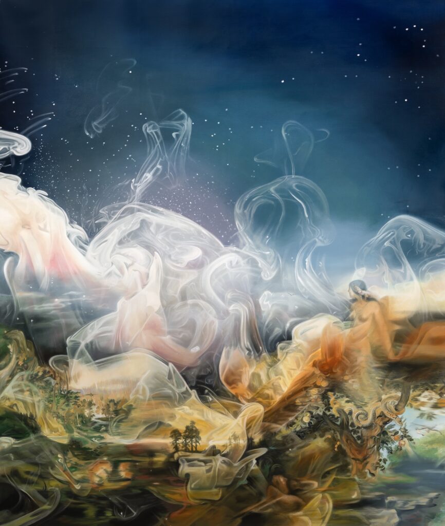 Ethereal Oil Painting Capture the Dreamy Mind, Body, and Spirit