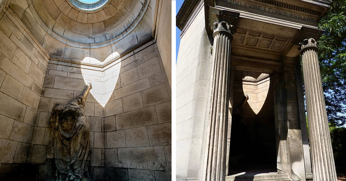 Every Year, the Sun Forms a Heart Inside This Mausoleum