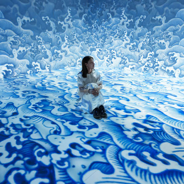 Jen Stark Debuts Psychedelic Artwork on Las Vegas Sphere