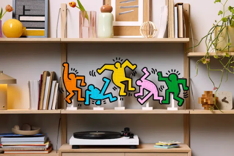 'Dancing Figures' LEGO Set Celebrates Keith Haring's Iconic Art