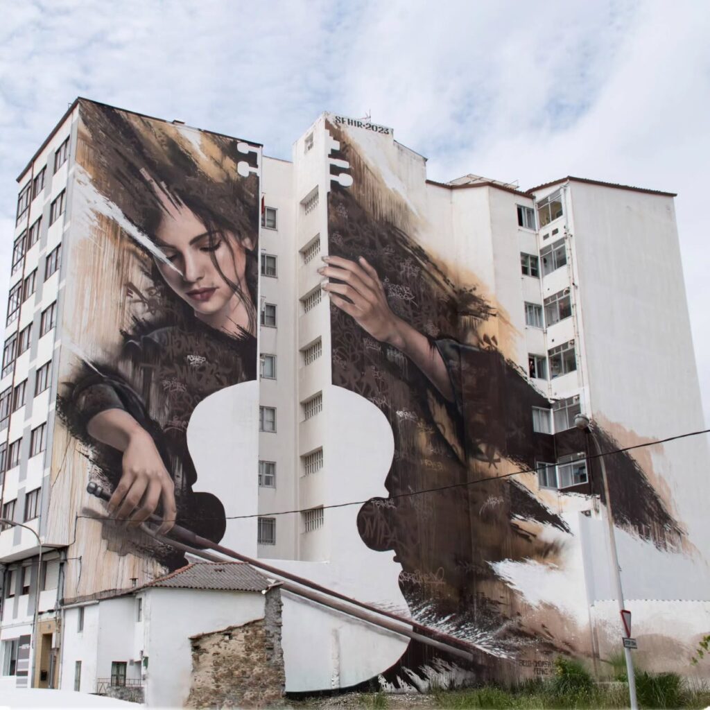 Clever "Musical Architecture" Murals by Spanish Artist Sfhir