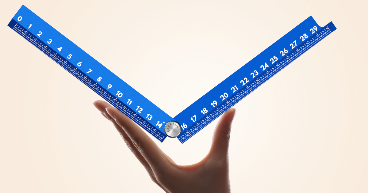 This Cleverly Designed Ruler Makes Measuring Easier Than Ever