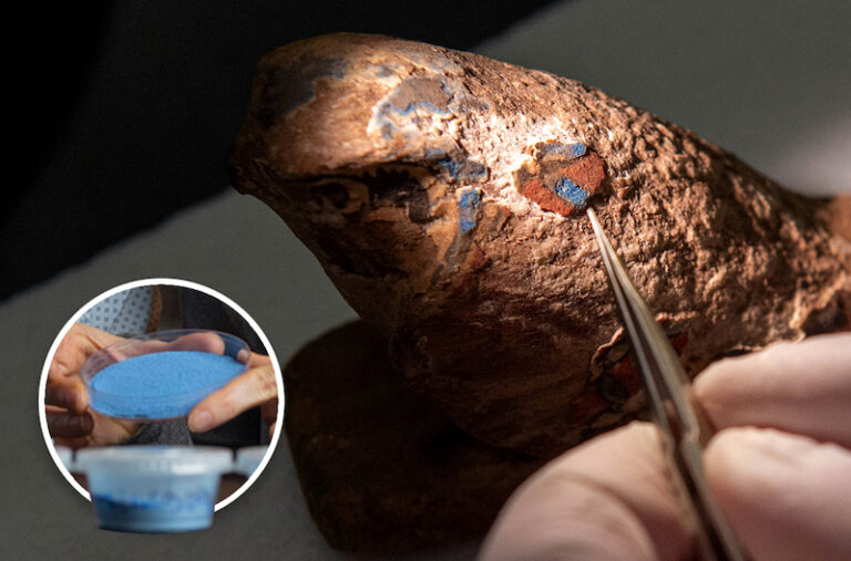 Researchers Recreate Egyptian Blue, the World’s Oldest Pigment