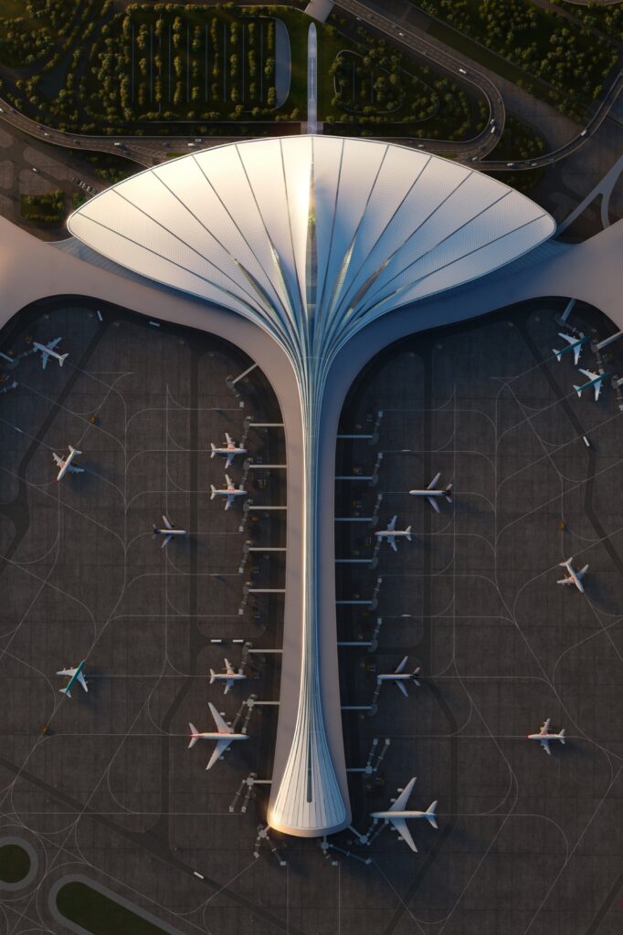 MAD Architects Design Light and Bright “Garden Airport” Terminal ...