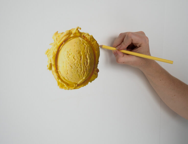 Renowned Hyperrealistic Artist Launches Shocking Jet-Black Ice Cream ...