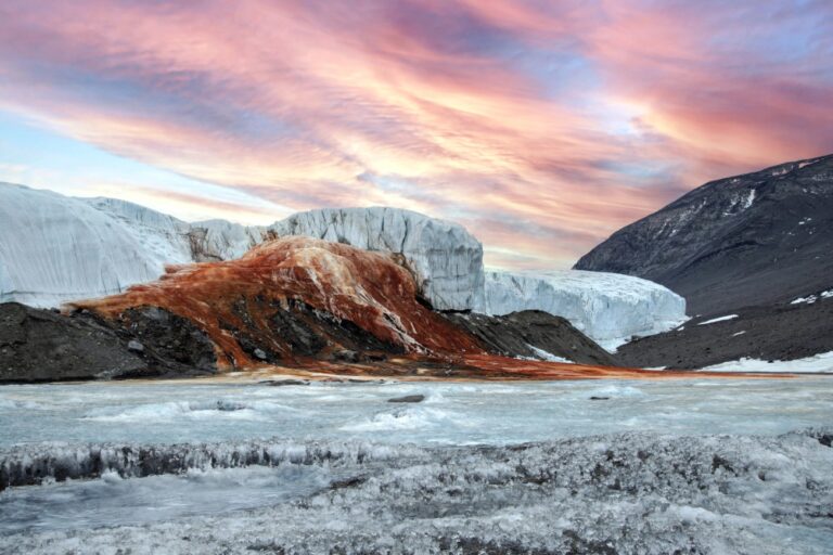 Why Does Antarctica's Blood Falls Appear Red?