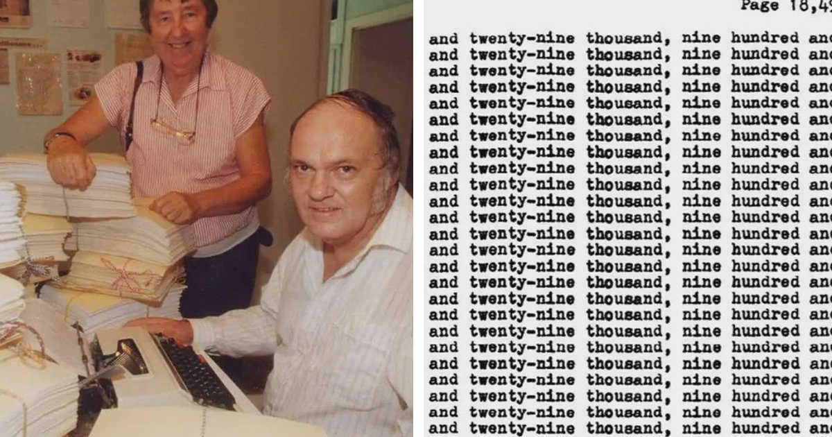 Man Earns Guinness World Record For Typing One to One Million