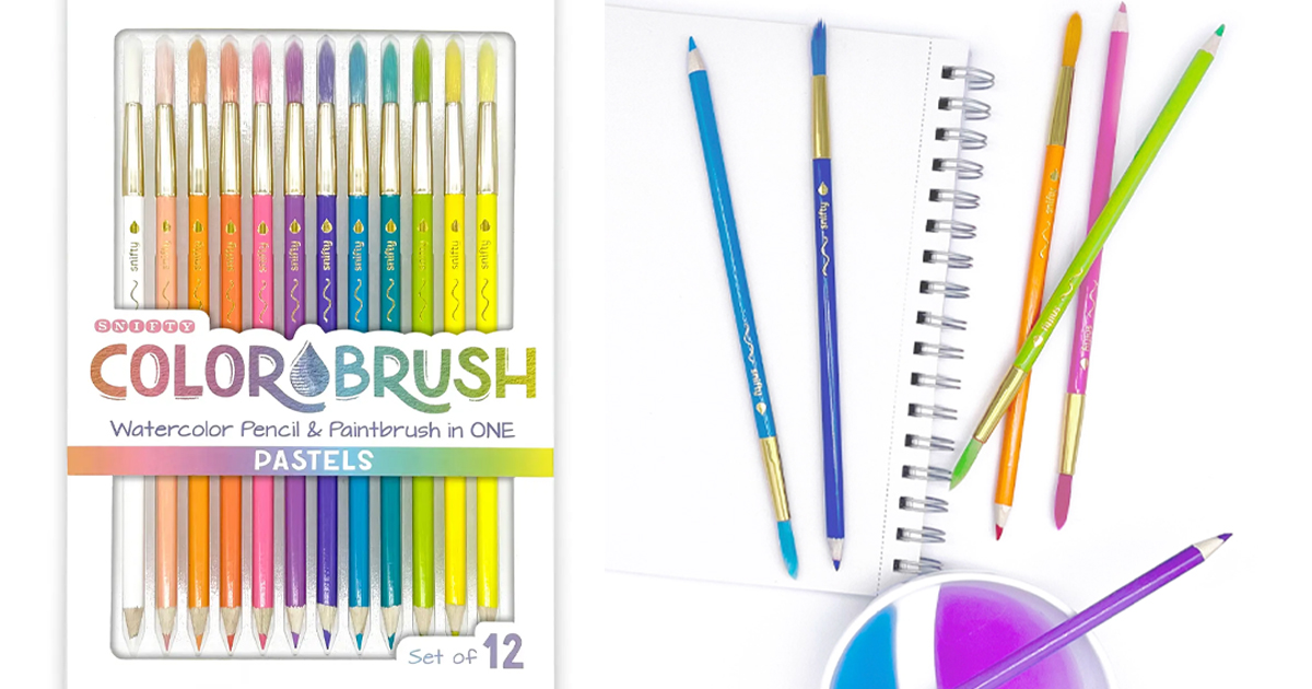 Unique Art Supplies Making Painting and Drawing Twice as Nice