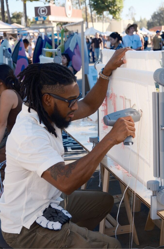 Clawlab Tufting Day at Rose Bowl: Community & Creativity