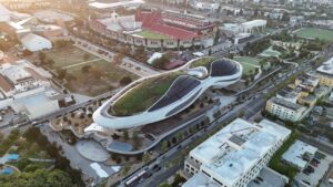 Stunning Images of Lucas Museum of Narrative Art Under Construction