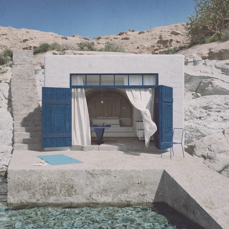 Reimagined Greece Fisherman Shelter Now Chic Seaside Escape