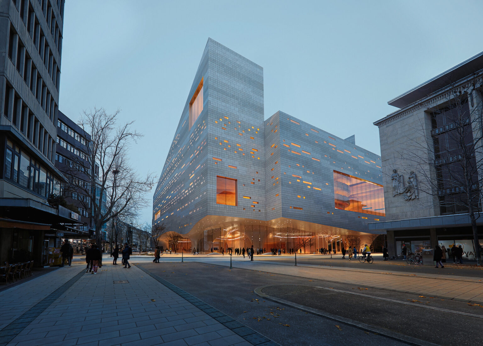 Düsseldorf’s New Opera House Will Feature Carved-Out Interiors ...
