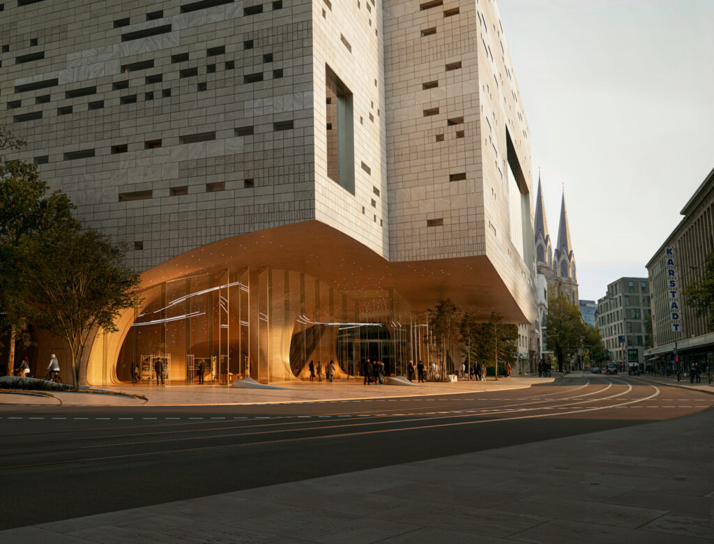 Düsseldorf’s New Opera House Will Feature Carved-Out Interiors ...
